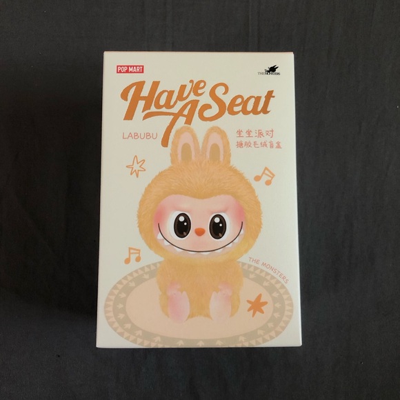 POP MART | Accessories | Nwt Pop Mart Labubu Monsters Have A Seat Vinyl ...